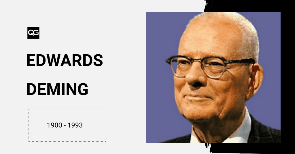 Edwards Deming – Life Story and Teachings | Quality Gurus