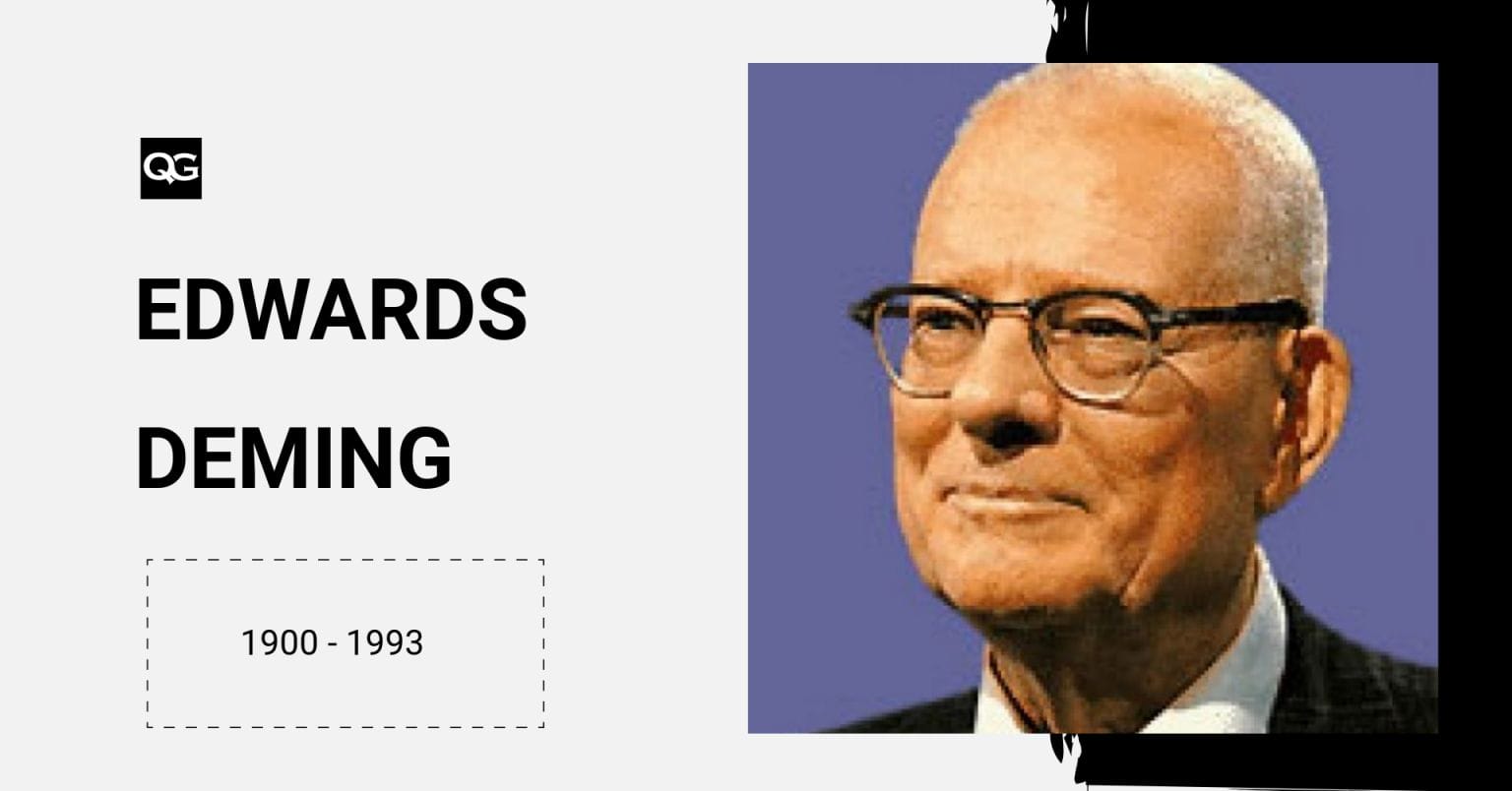 Edwards Deming – Life Story and Teachings | Quality Gurus