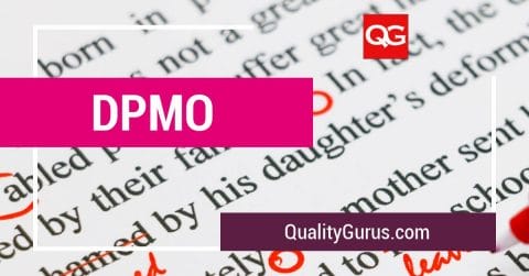 Defects per million opportunities (DPMO) | Quality Gurus