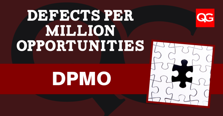 Defects per million opportunities (DPMO) | Quality Gurus