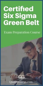 Six Sigma Green Belt Question Bank ASQ® CSSGB Exam | Quality Gurus