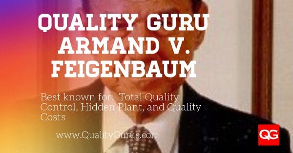 Armand Feigenbaum | Quality Gurus