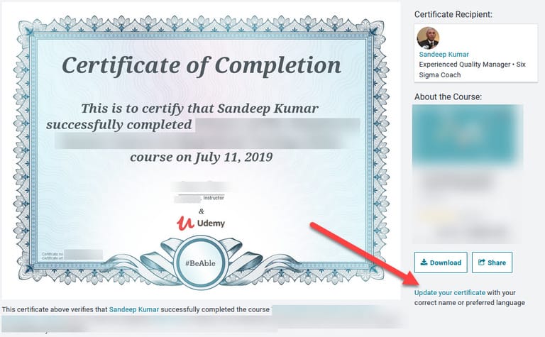 FAQs Related to Udemy Certificate of Completion | Quality Gurus