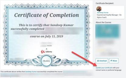FAQs Related to Udemy Certificate of Completion | Quality Gurus