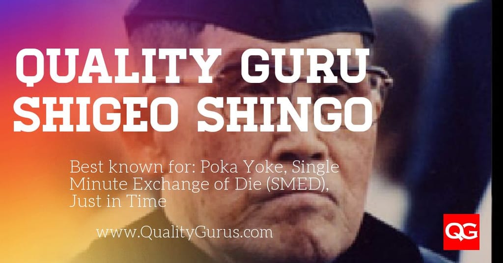 Shigeo Shingo | Quality Gurus