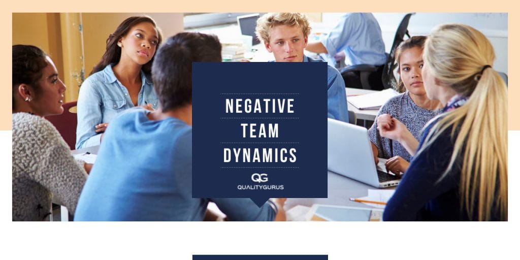 Negative Team Dynamics | Quality Gurus