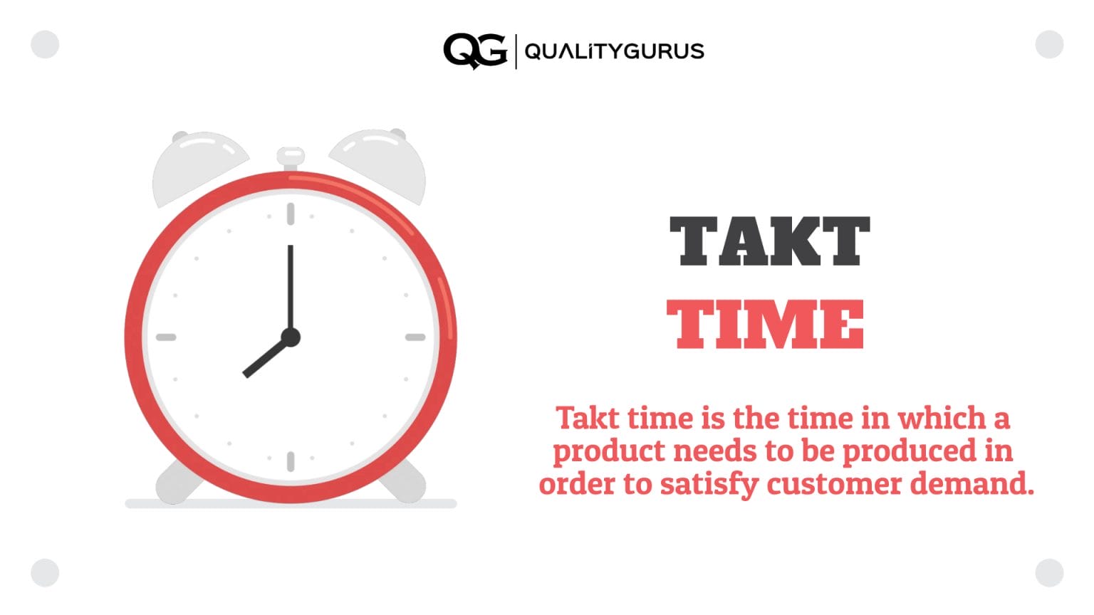 Takt Time | Quality Gurus