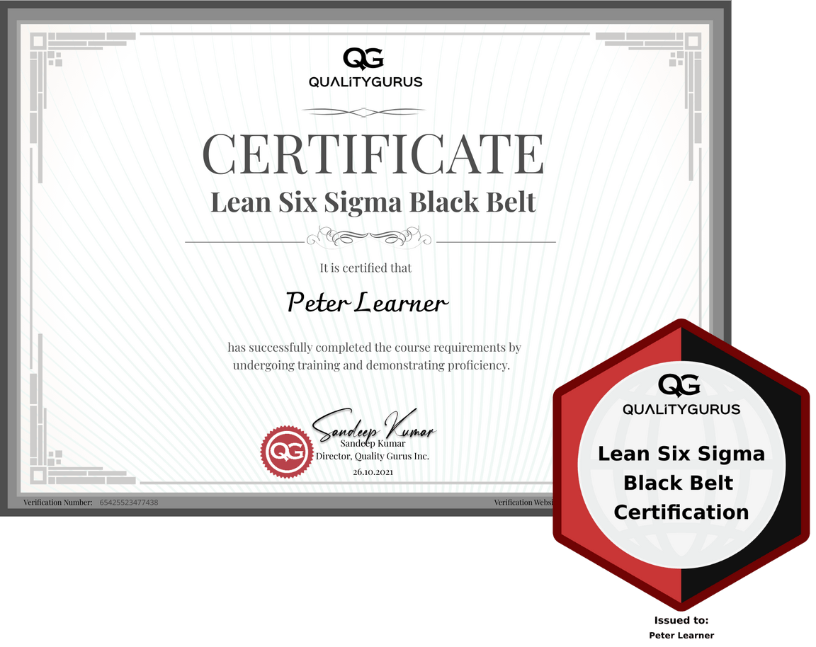 IASSC Lean Six Sigma Black Belt (LSSBB) Sample Questions | Quality Gurus
