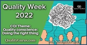 World Quality Day, Week 2022 – Theme, Ideas, Activities – Quality Gurus
