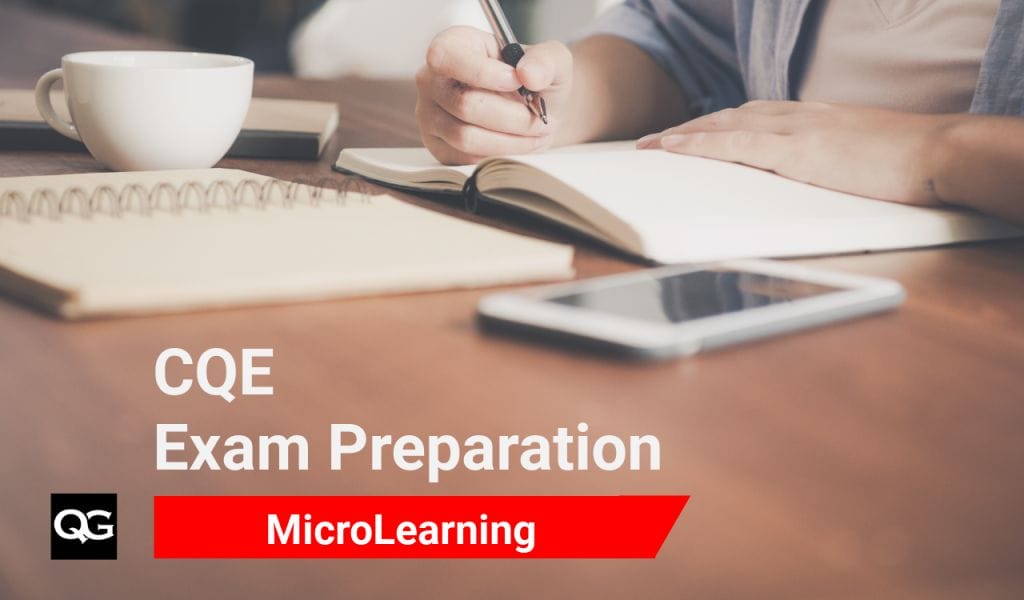 CQE Exam Preparation - Microlearning | Quality Gurus