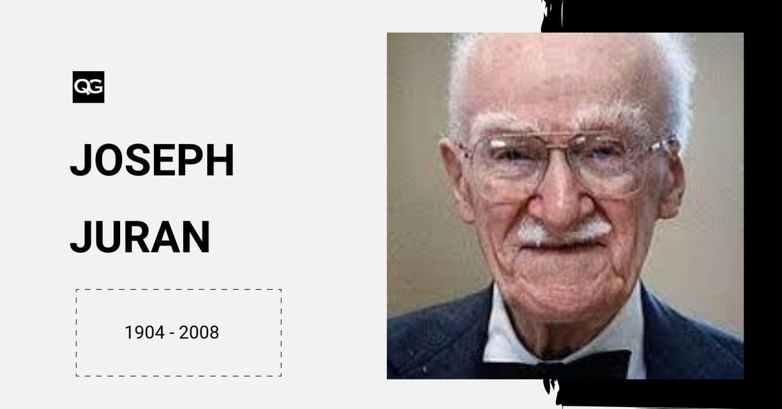 Life and Works of Quality Guru Joseph Juran | Quality Gurus