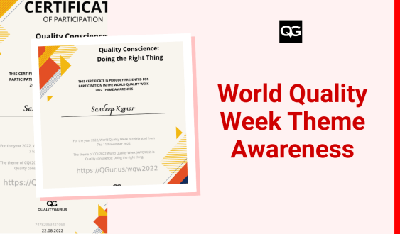 World Quality Day, Week 2022 – Theme, Ideas, Activities | Quality Gurus