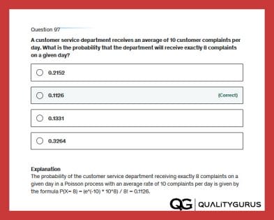 Lean Six Sigma Green Belt Practice Exam | Quality Gurus