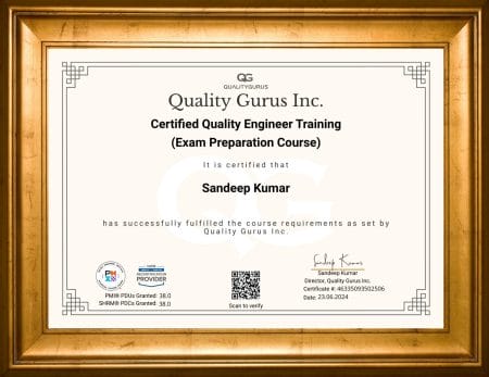 ASQ® CQE | How to pass your Certified Quality Engineer Exam?