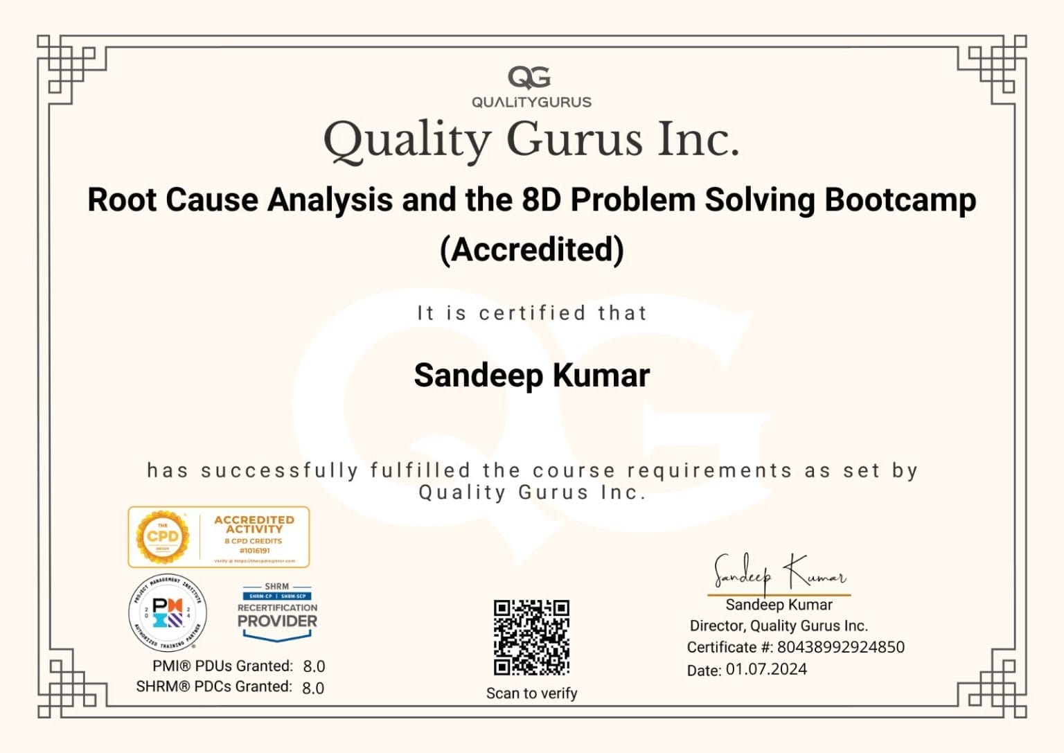 Root Cause Analysis and the 8D Problem Solving Bootcamp (Accredited ...