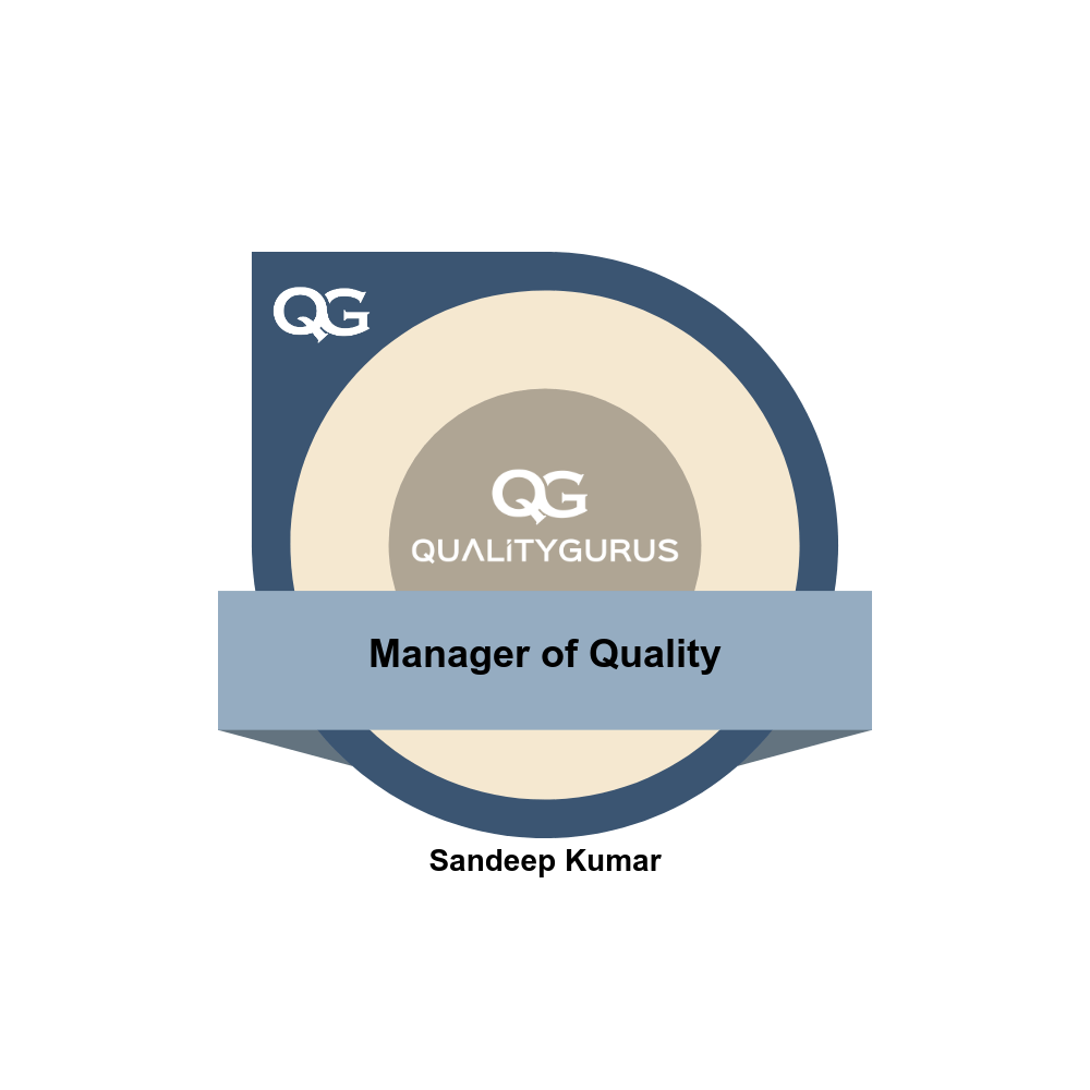 Certified Manager of Quality (CMQ/OE) Exam Preparation Online Training ...