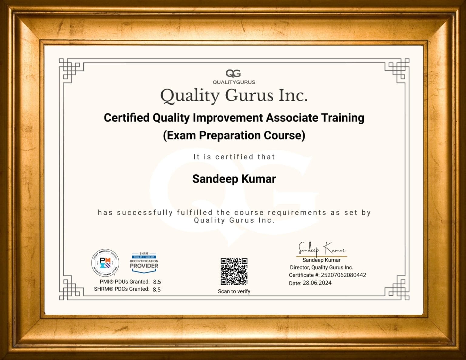 Certified Quality Improvement Associate (CQIA) Training | Quality Gurus