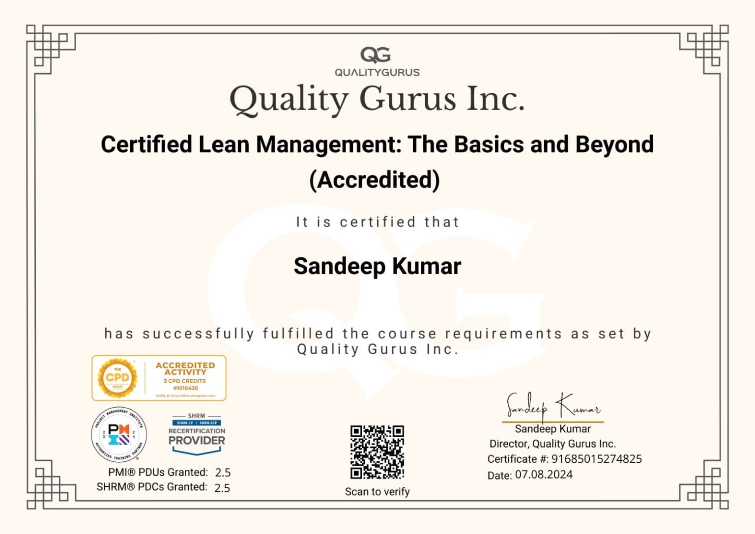 Certified Lean Management: The Basics and Beyond (Accredited) | Quality ...