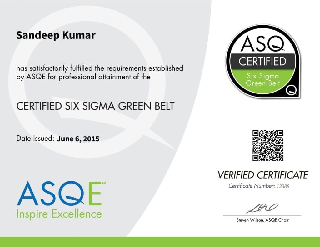 ASQ® CSSGB | How to pass your Six Sigma Green Belt Exam? | Quality Gurus