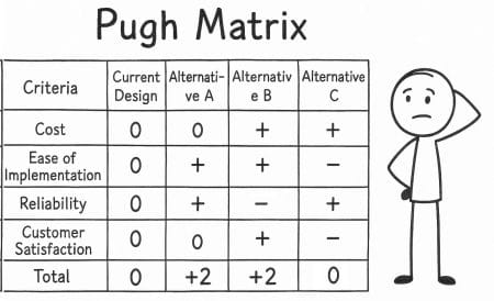 Pugh Matrix for Effective Decision-Making | Quality Gurus